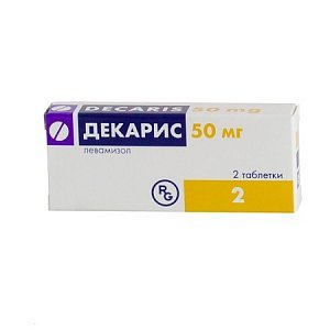 Decaris tablets 50 mg 2 pcs. in USA online